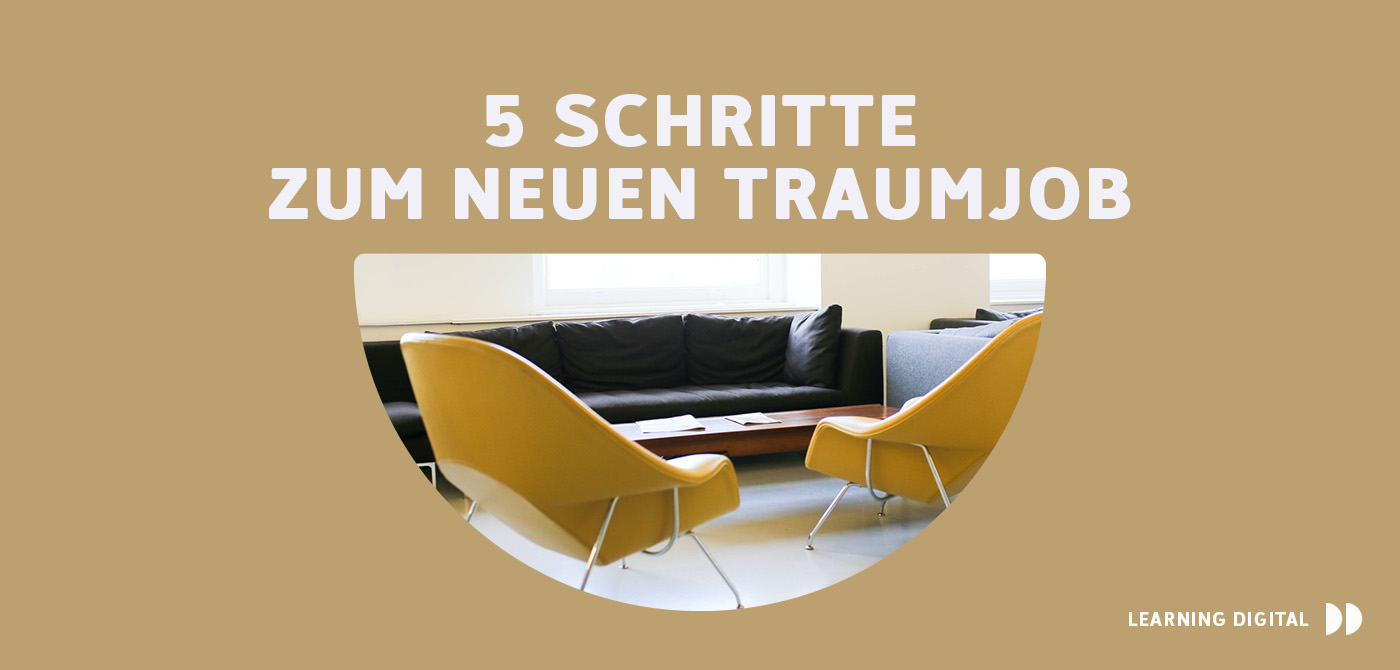 Kostenloses Whitepaper – 5 Schritte zum neuen Traumjob